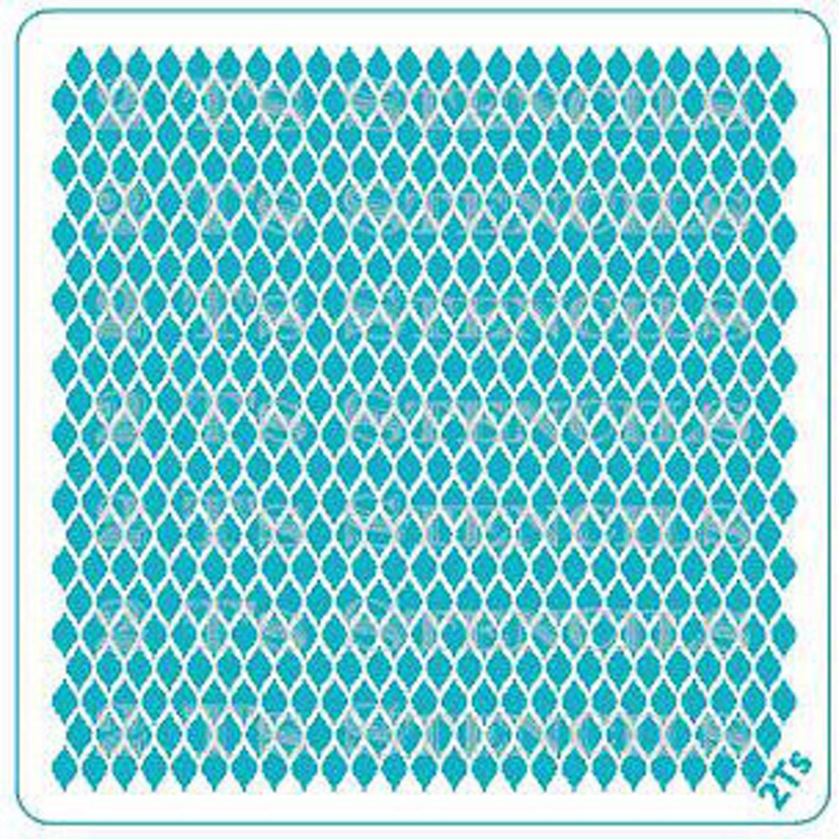 MERMAID Fish Scales Stencil - 2 T's Stencils - Cookies Royal Icing Air ...